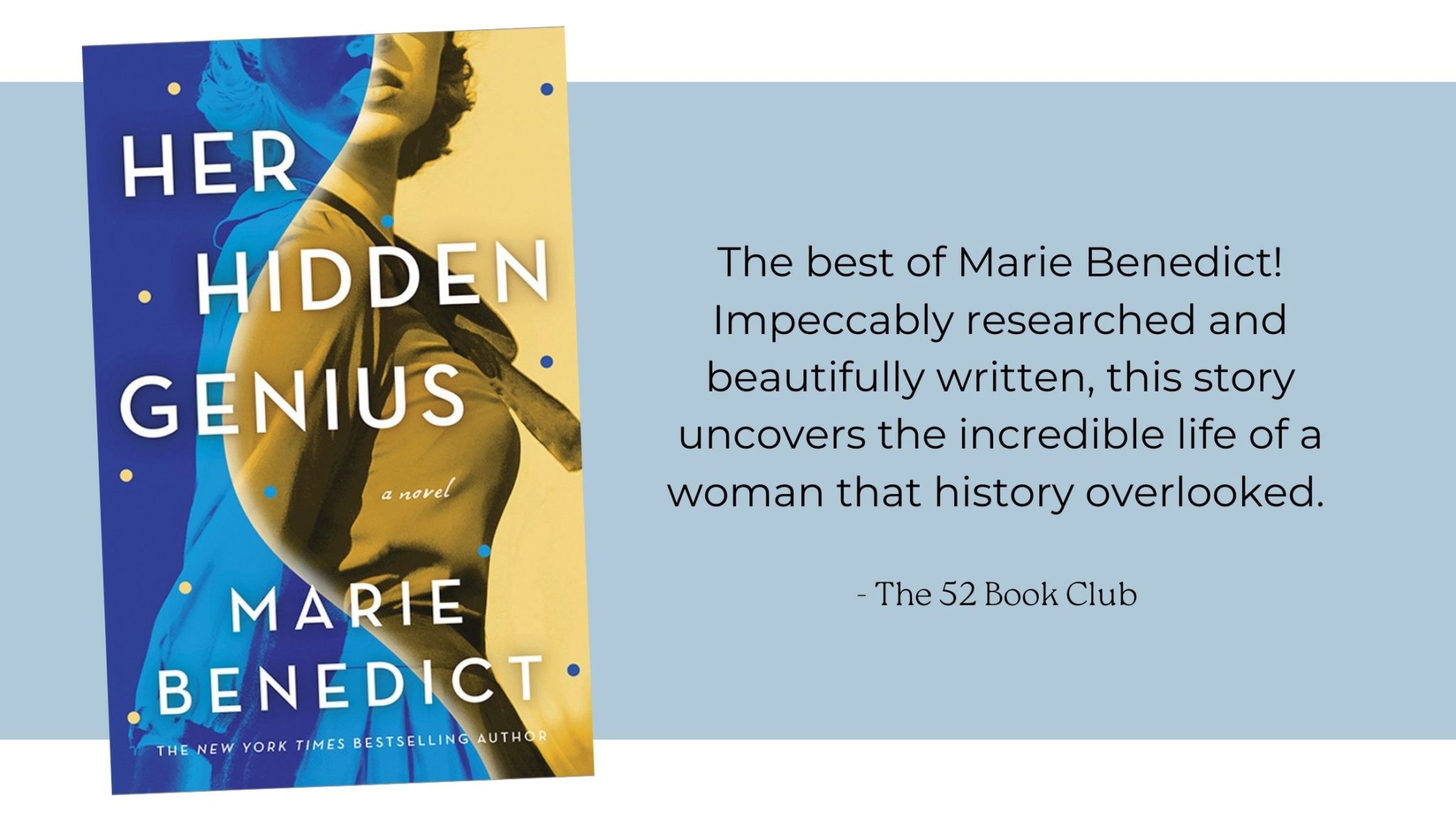Her Hidden Genius – The 52 Book Club