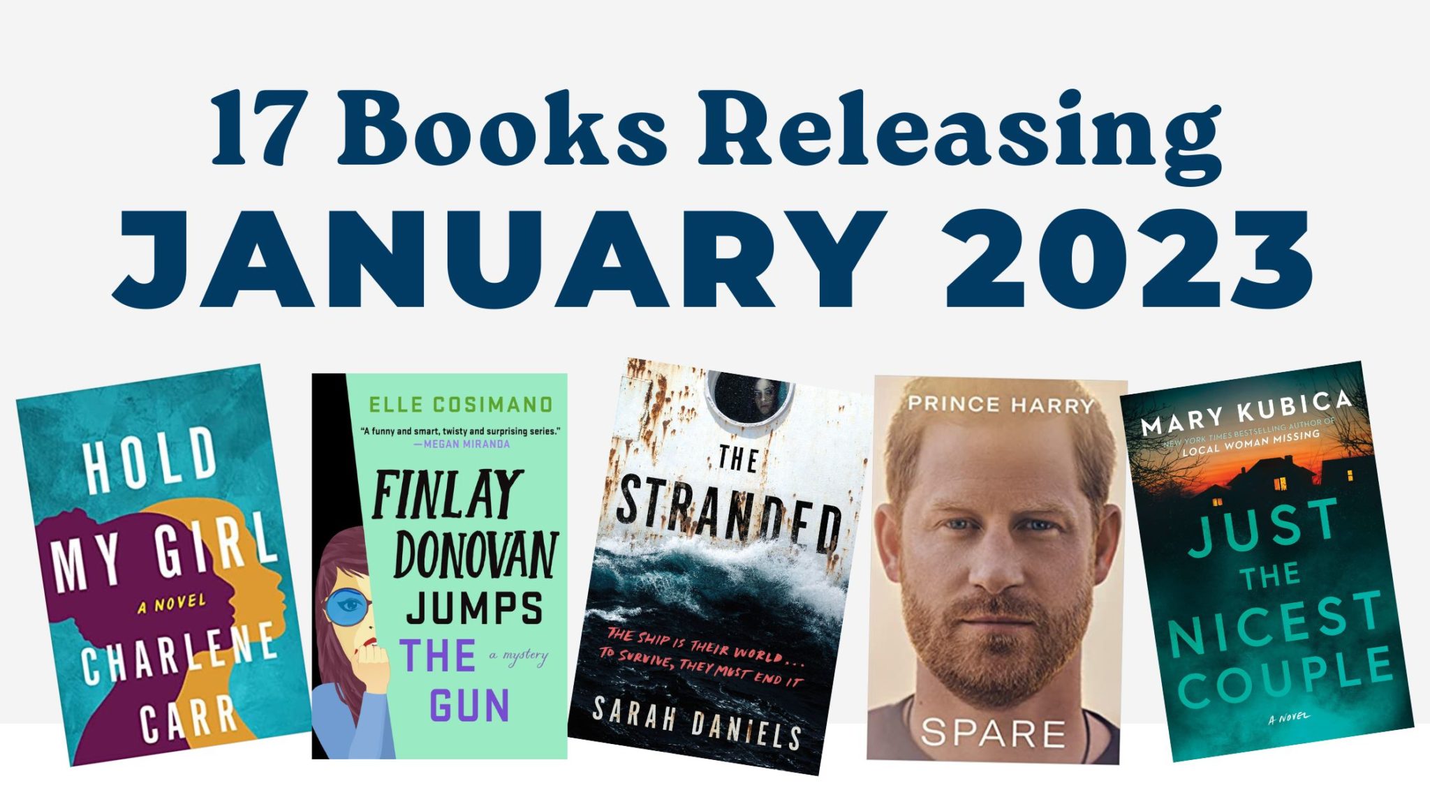 17 New Books Arriving January 2023 – The 52 Book Club