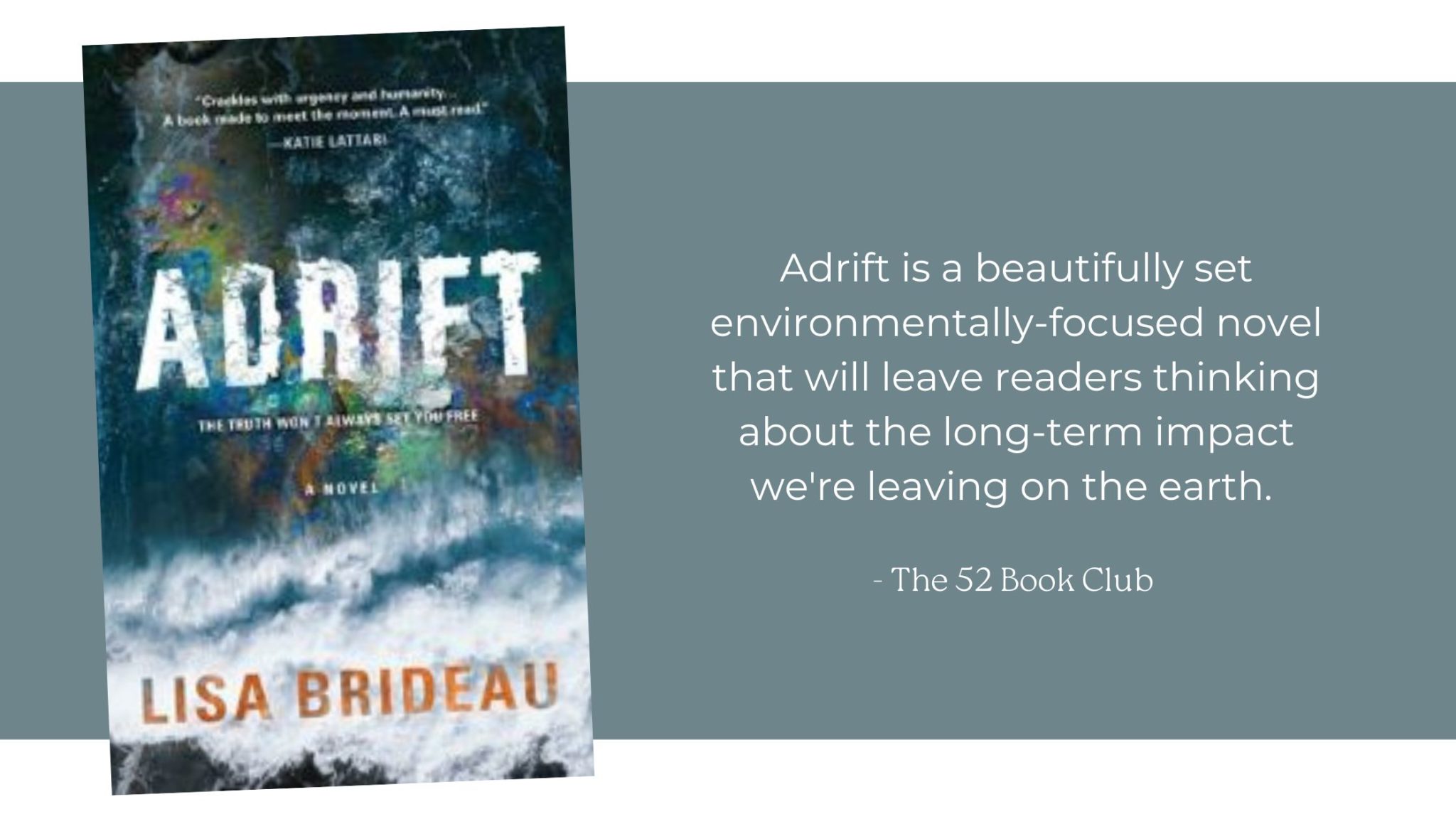 Adrift – The 52 Book Club