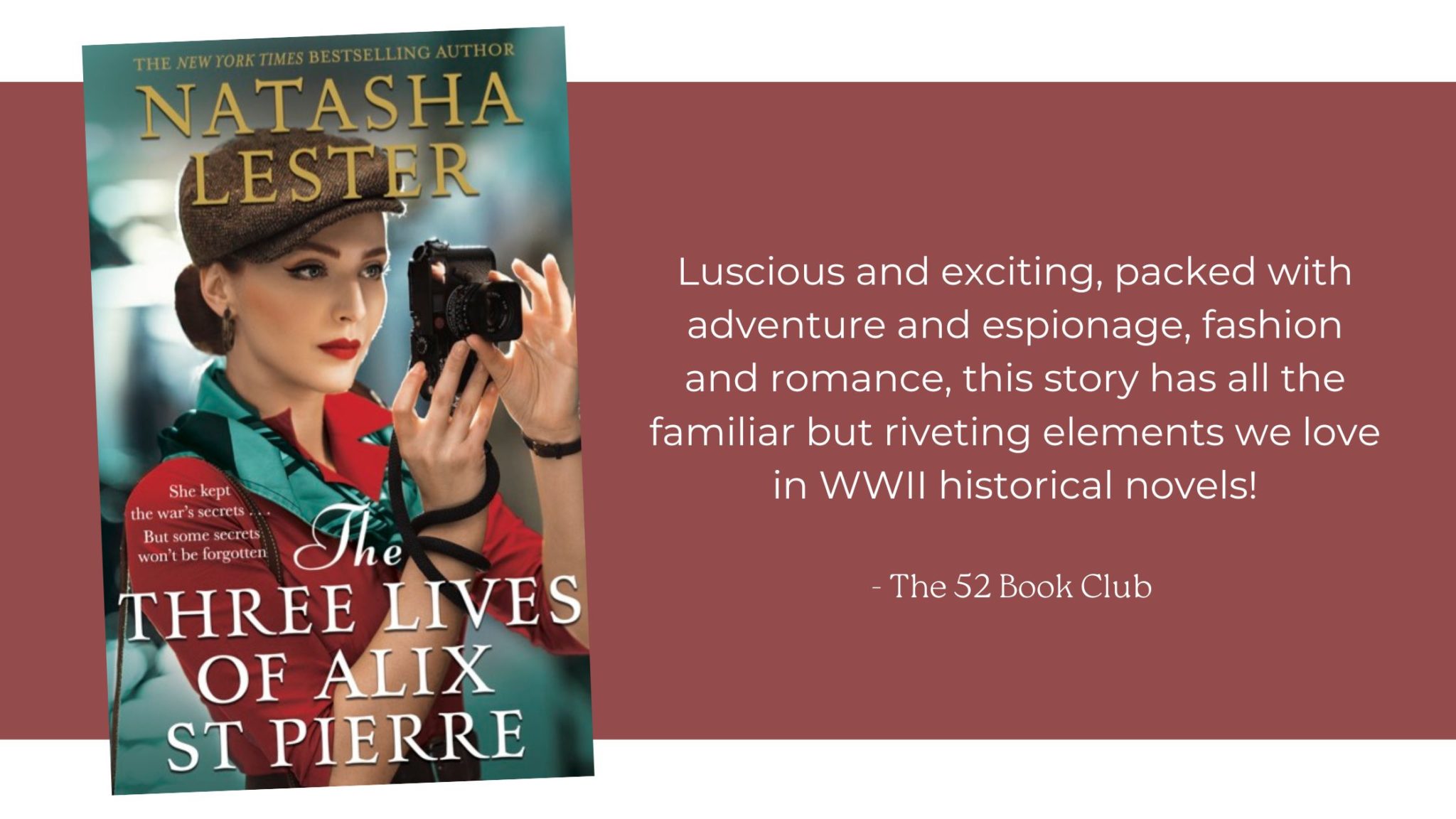 The Three Lives of Alix St Pierre – The 52 Book Club