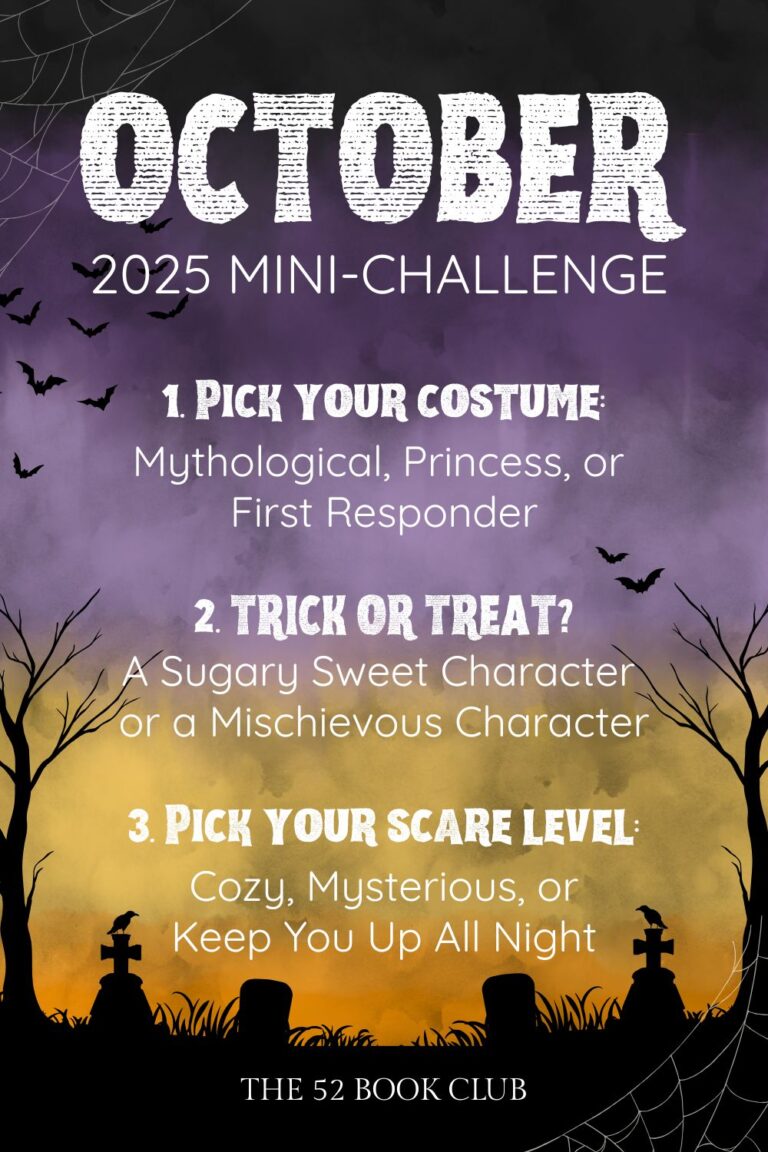 October 2025 Mini-Challenge – The 52 Book Club